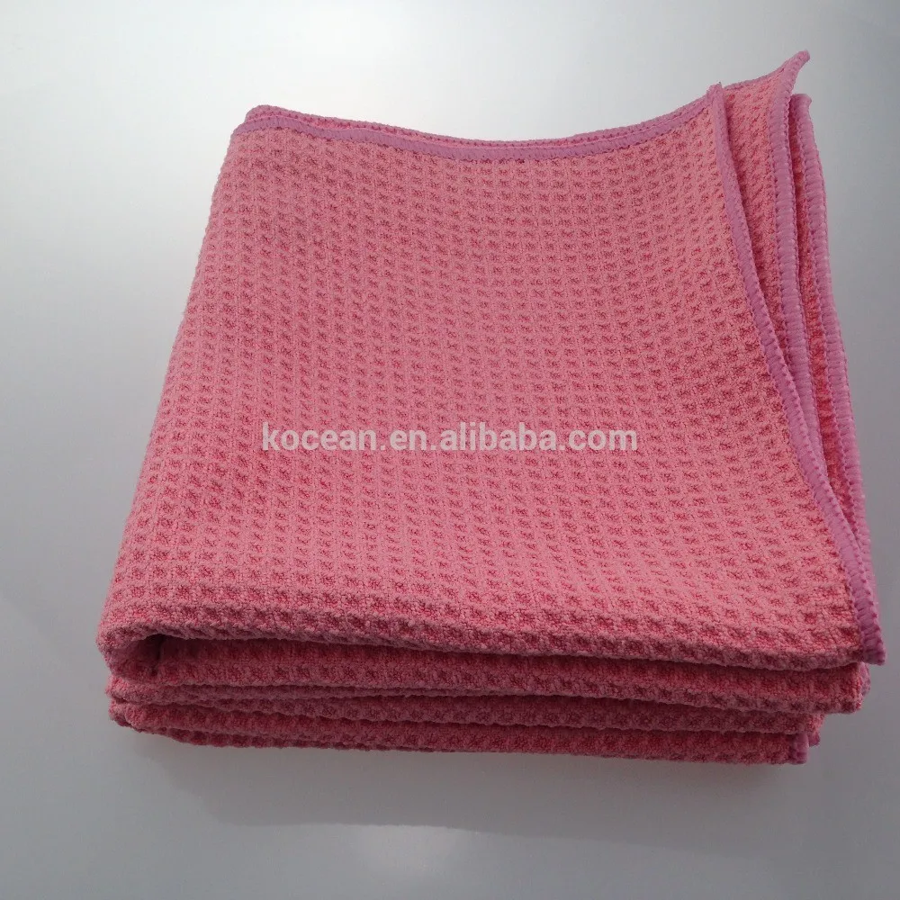 All-purpose Super Absorbent Microfiber Waffle Weave Drying Detail Towel ...