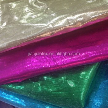Shiny Metallic Lame Tissue Fabrics - Buy Shiny Metallic Fabrics,Shiny ...