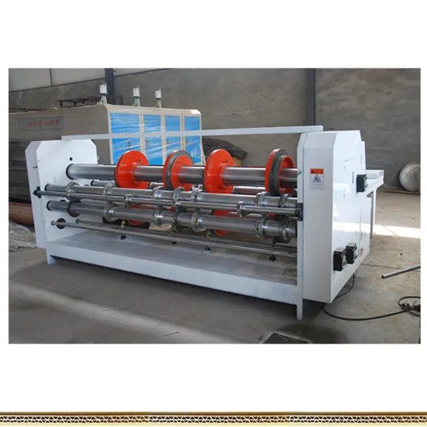 Four Link Rotary Slot Machine/ Carton Box Making Machine/ Corrugated ...