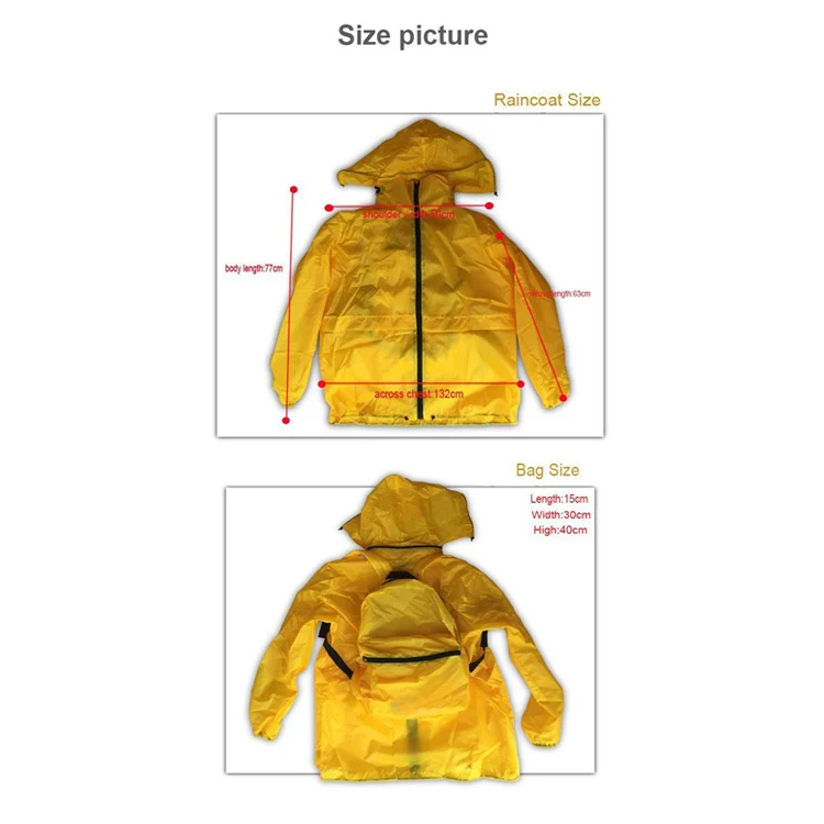 Recycled School Bag Raincoat - Waterproof & Fashionable