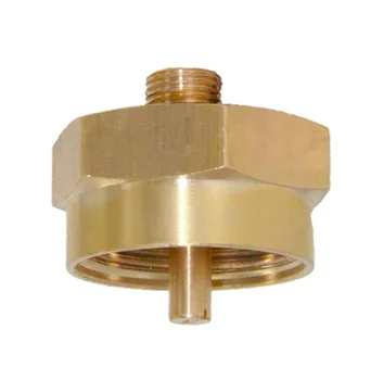 1/4 Male Pipe Thread X 1"-20 Female Universal Fit 1-lb Tank Throwaway ...