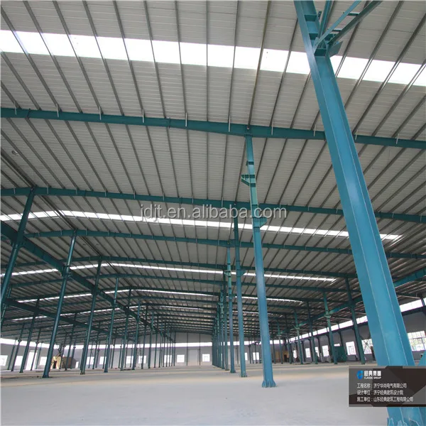 Truss Frame Building Structure H Beam Metal Steel Workshop Light Aisi ...