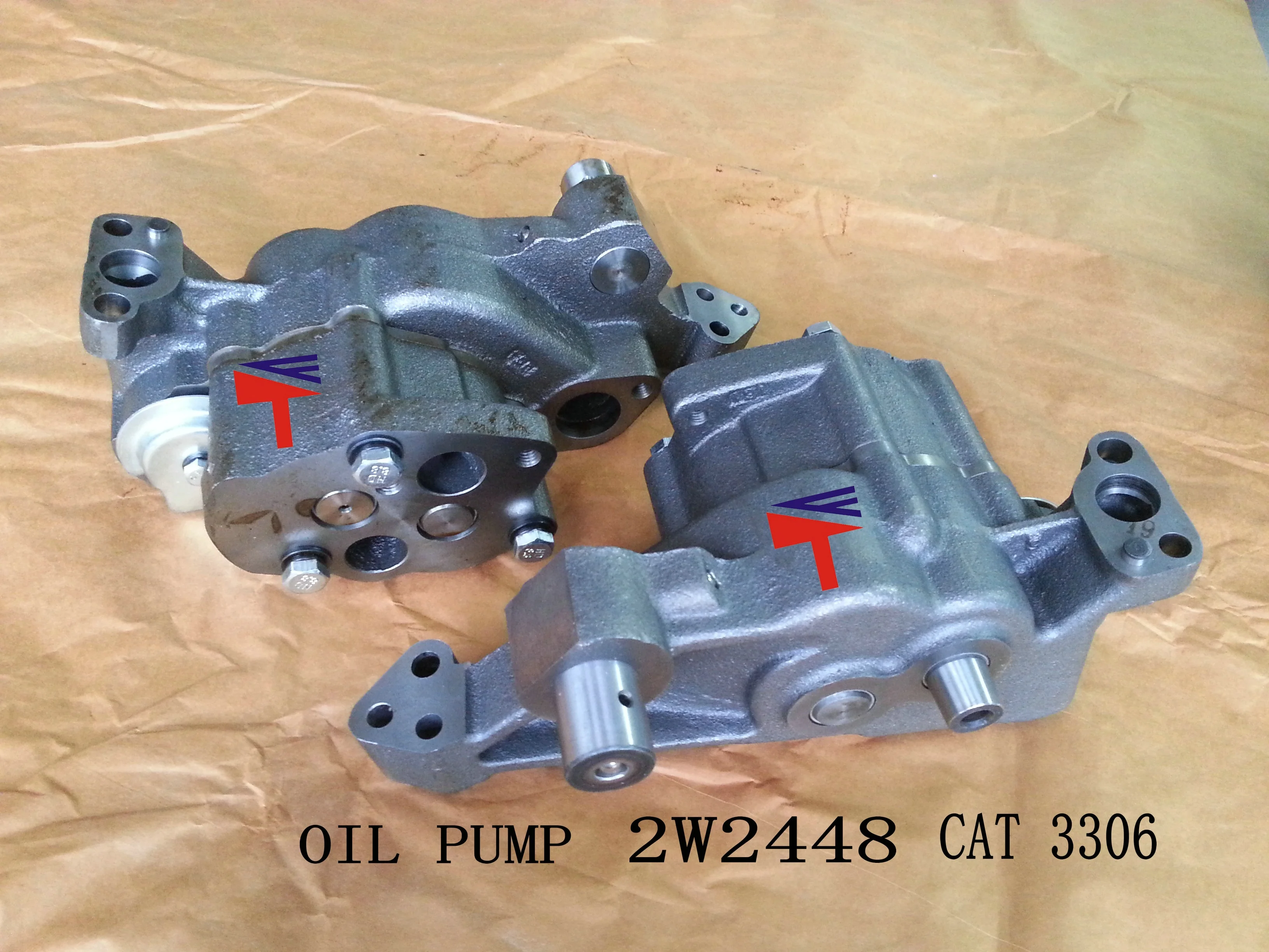 D8k D342 Engine Spare Parts Oil Pump 7n4170 - Buy Oil Pump 7n4170,D8k ...