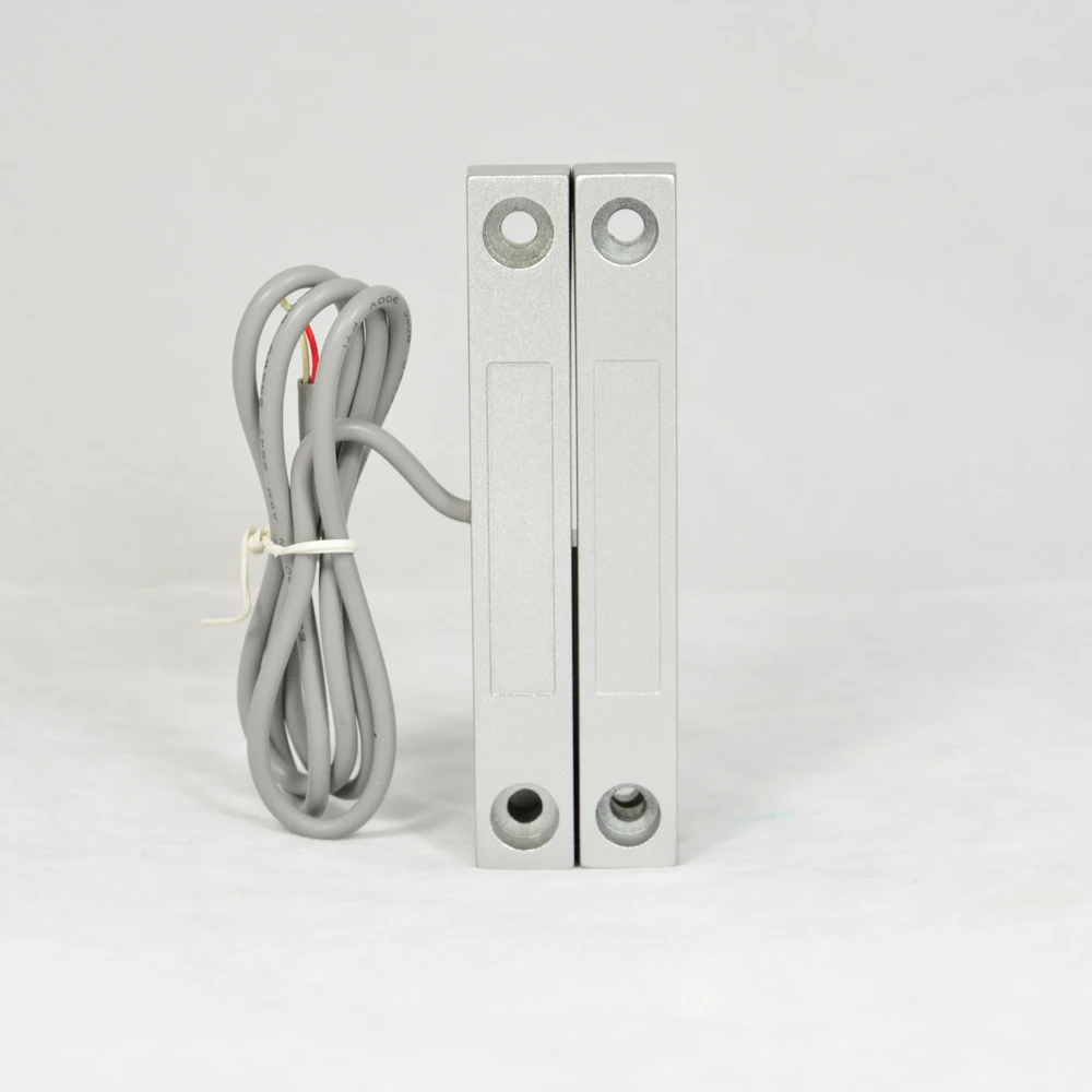Metal Wired Door Magnetic Sensor Window Open Alarm Switch Nc Relay ...