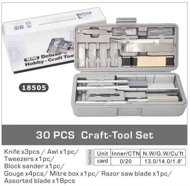 Wood Carving Art Craft Tool Set - Perfect for DIY Hobbies