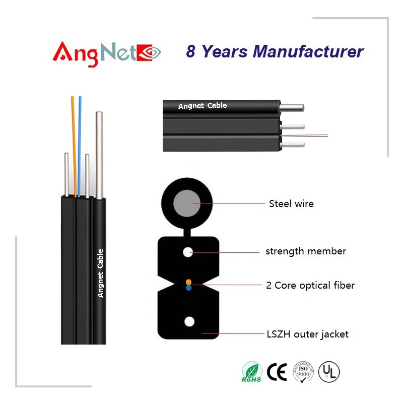 Self-supporting Aerial Fiber Optic Cable - FTTH Drop Cable