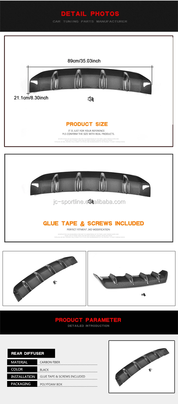 Is350 Carbon Rear Diffuser For Lexus Is300 Is350 Is F Sport Sedan 4 ...