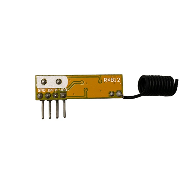 Low Cost 433mhz RF Wireless Transmitter & Superheterodyne Receiver Kit