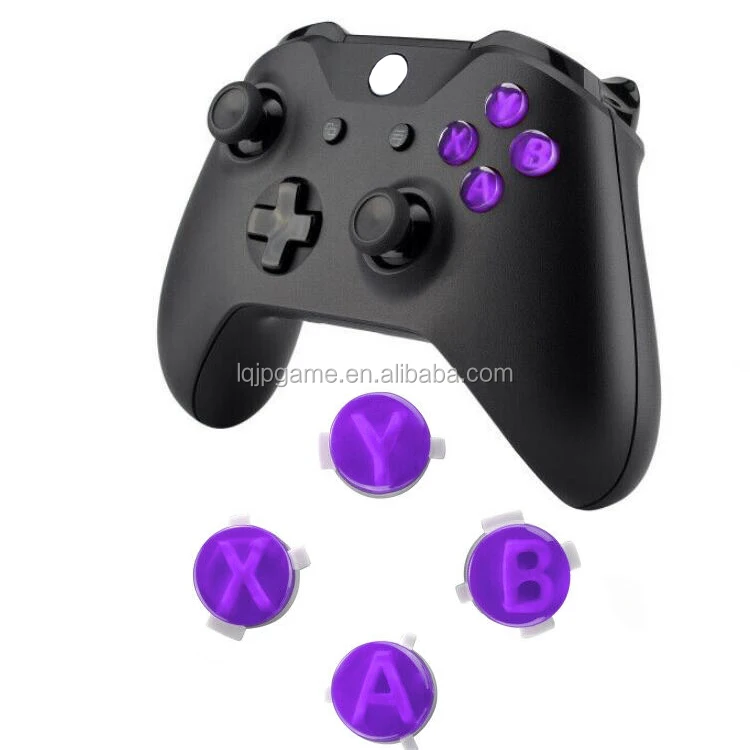 Xbox One ABXY Buttons Replacement Kit - Transparent & Durable