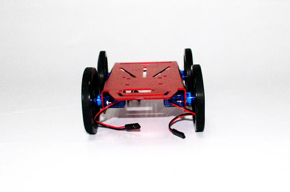 4WD Drive Electronic Smart RC Car Robot Chassis Kit