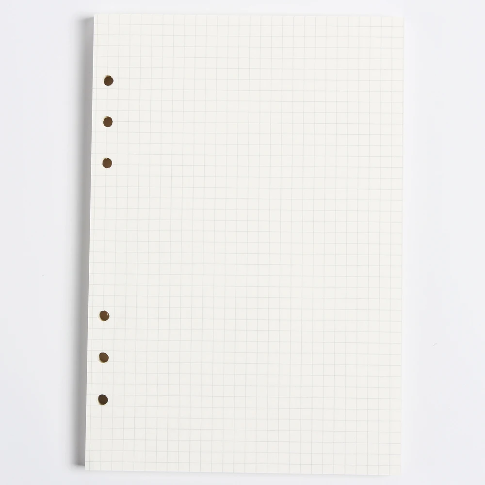 Domikee 6 Holes Binder Notebook - Versatile Refill Papers