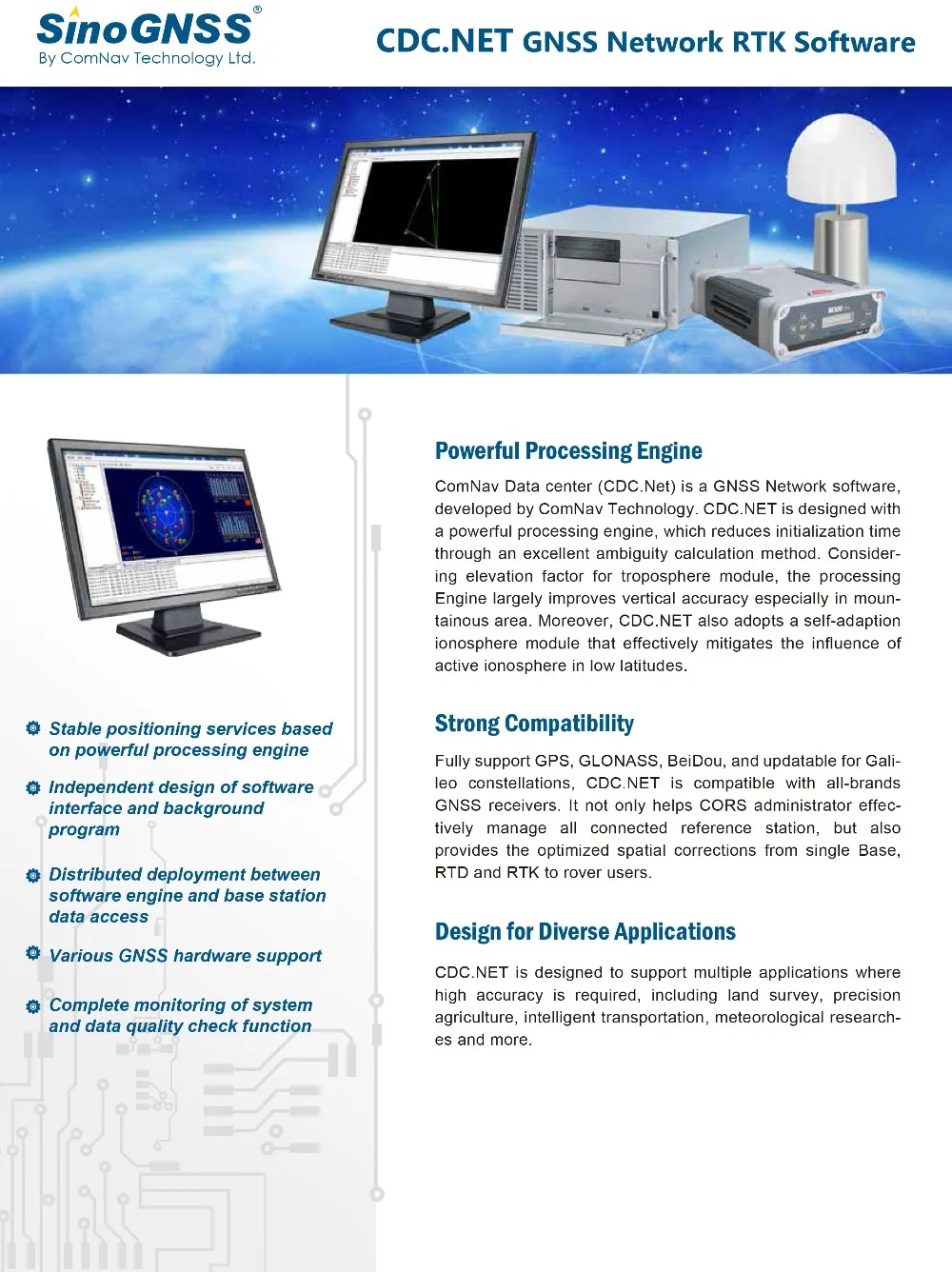 Sinognss Comnav Cdc Red Gnss Cors Software - Buy Software Gnss Cores,Software De Gnss Gps ...