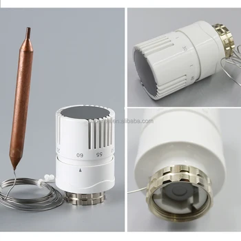 Remote Thermostatic Radiator Valve With Capillary And External Sensor ...