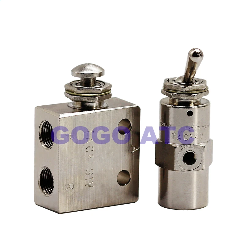 Tac Pneumatic Toggle Valve Tac-3v 3p 3s 4v 4p Tac2-31v 31p 41v 41 P ...