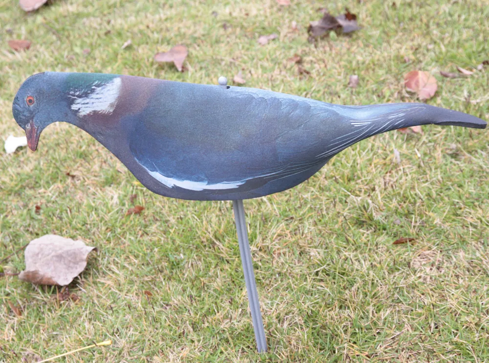 Garden EVA Soft Pigeon Shell Hunting Decoy - Realistic Wood Pigeon