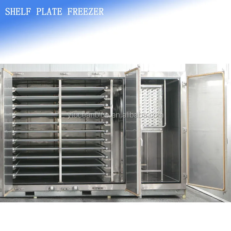 Semi Contact Plate Freezer Air Blast Freezer For Seafood - Buy Semi ...