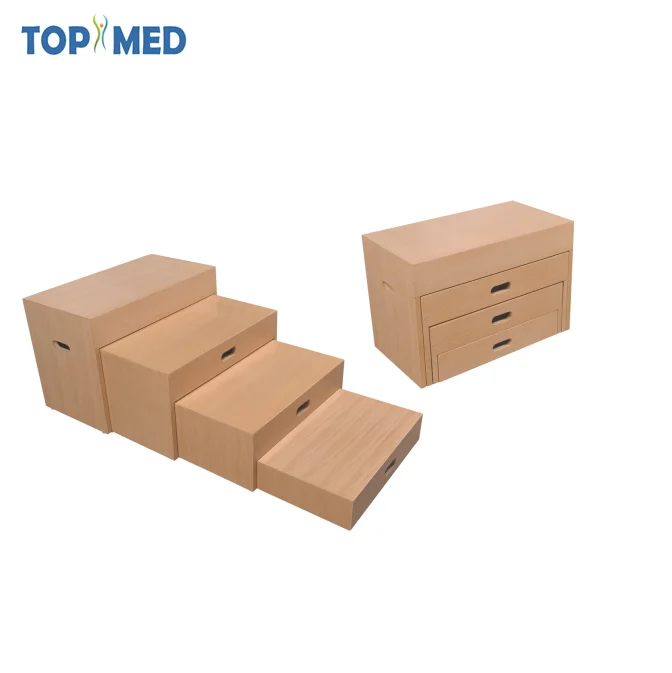 Physical Therapy Nested Climbing Stools - Rehabilitation Stairs