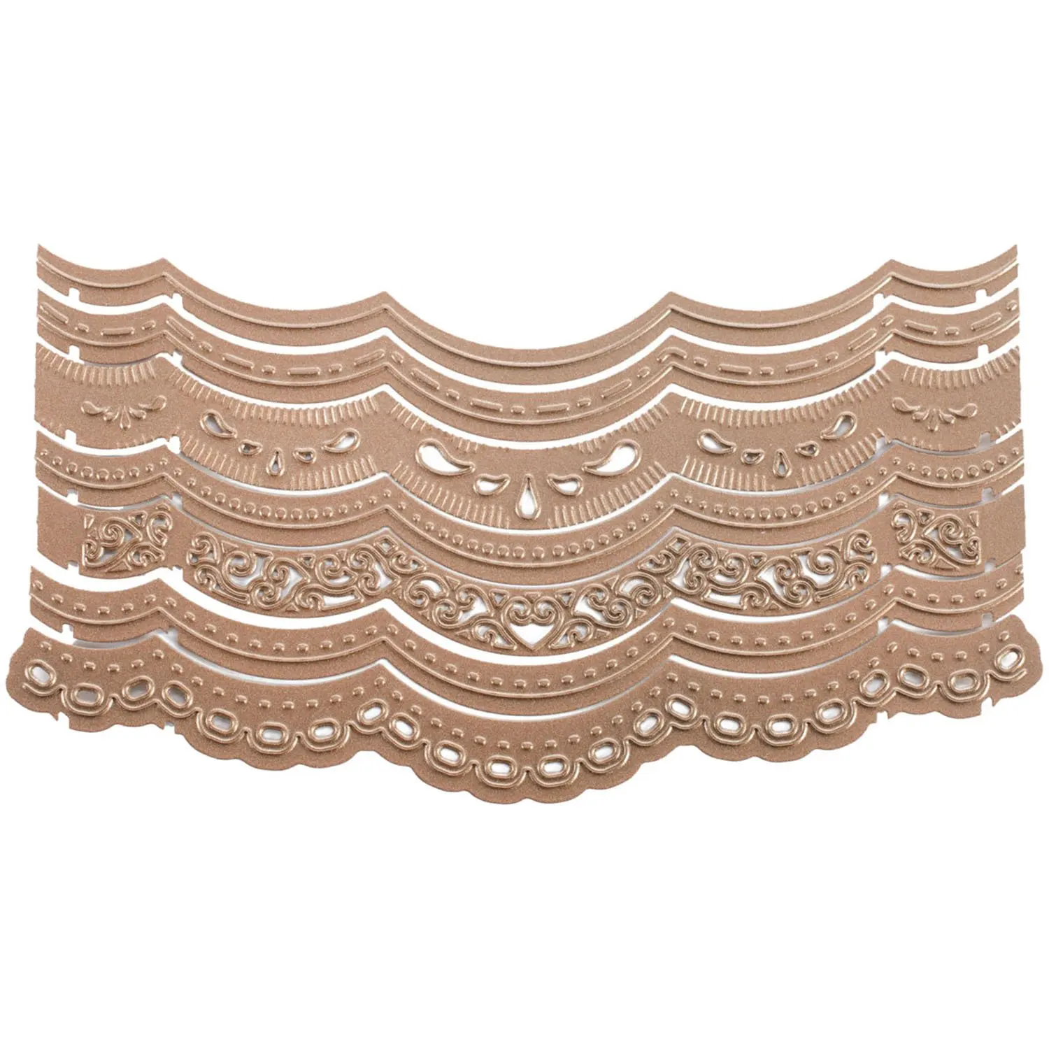 Spellbinders S5-182 Borderabilities A2 Scalloped Borders Die Templates ...