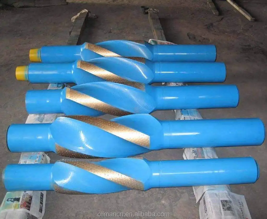 12 1/4" Drilling String Stabilizer Integral Spiral Blade Stabilizer ...