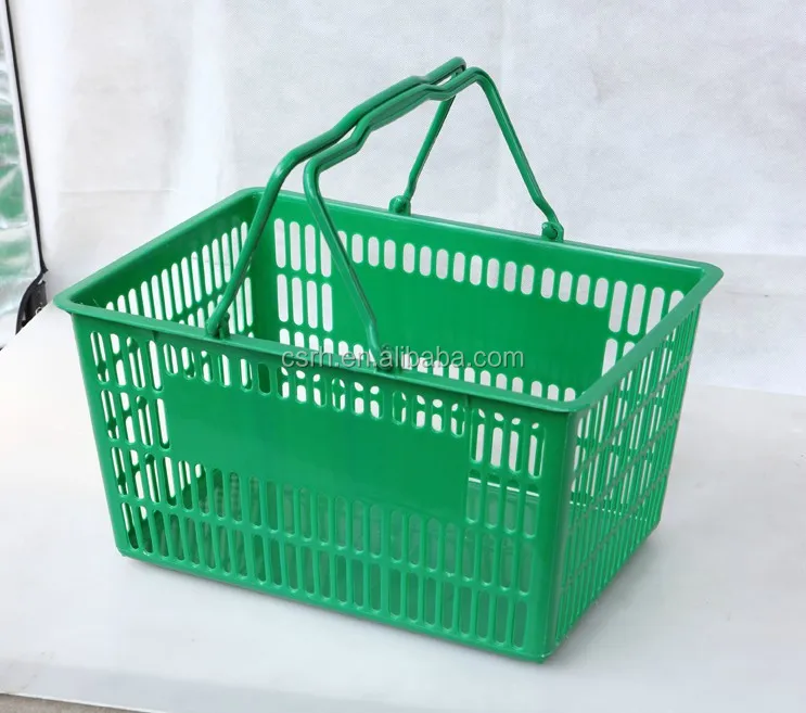 Retail Grocery Store Shopping Cart Basket For Plastic Hand Basket - Buy ...