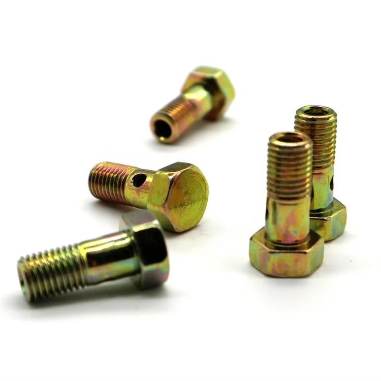 Syd-1164 Metric Banjo Bolt Sizes M10 High Pressure Bolt With Hole Banjo ...