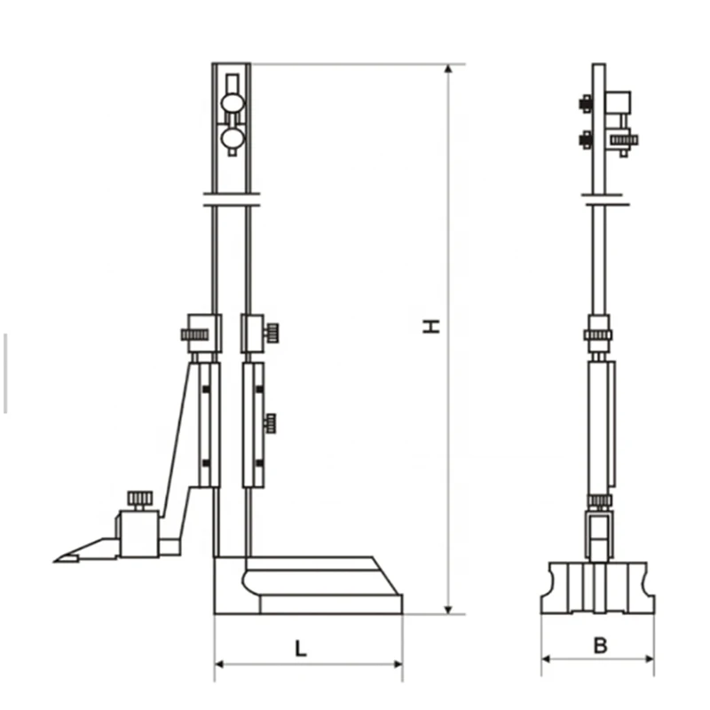 Vernier Height Gauge Drawing | canoeracing.org.uk