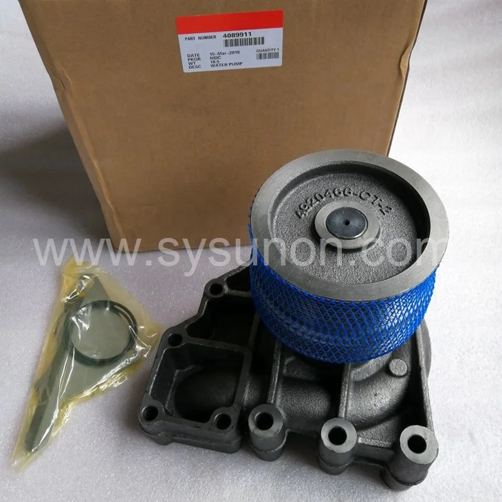 X15 Isx15 Qsx15 Diesel Engine Water Pump Assembly 4089911 - Buy Tractor ...