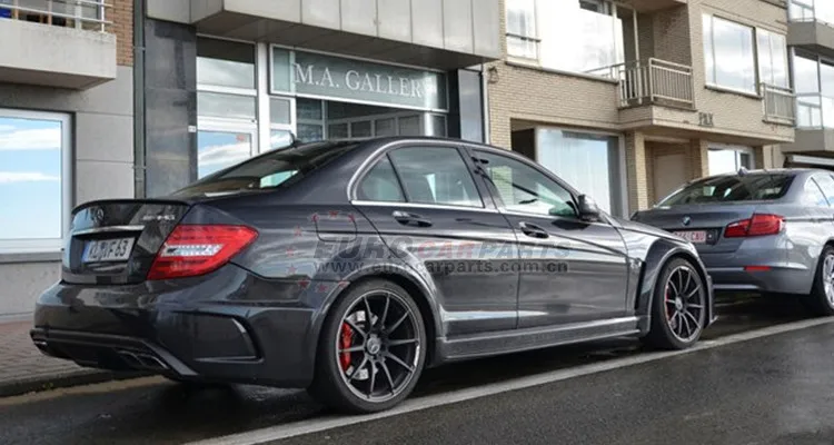 C63 Black Series Body Kits Fit For W204 C63 2011year To Wide Body Kits ...