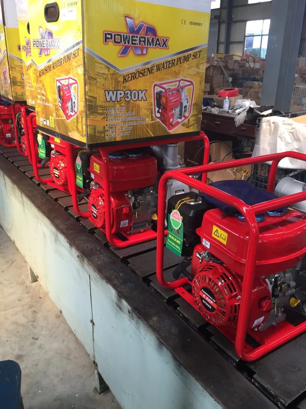 6.5hp 3 Inches 80mm Kerosene Water Pump Set Kerosene Petrol Water Pump ...