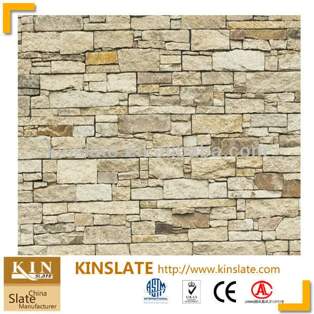 Beige Natural Stone Exterior Wall Decoration - Buy Wall Decoration ...
