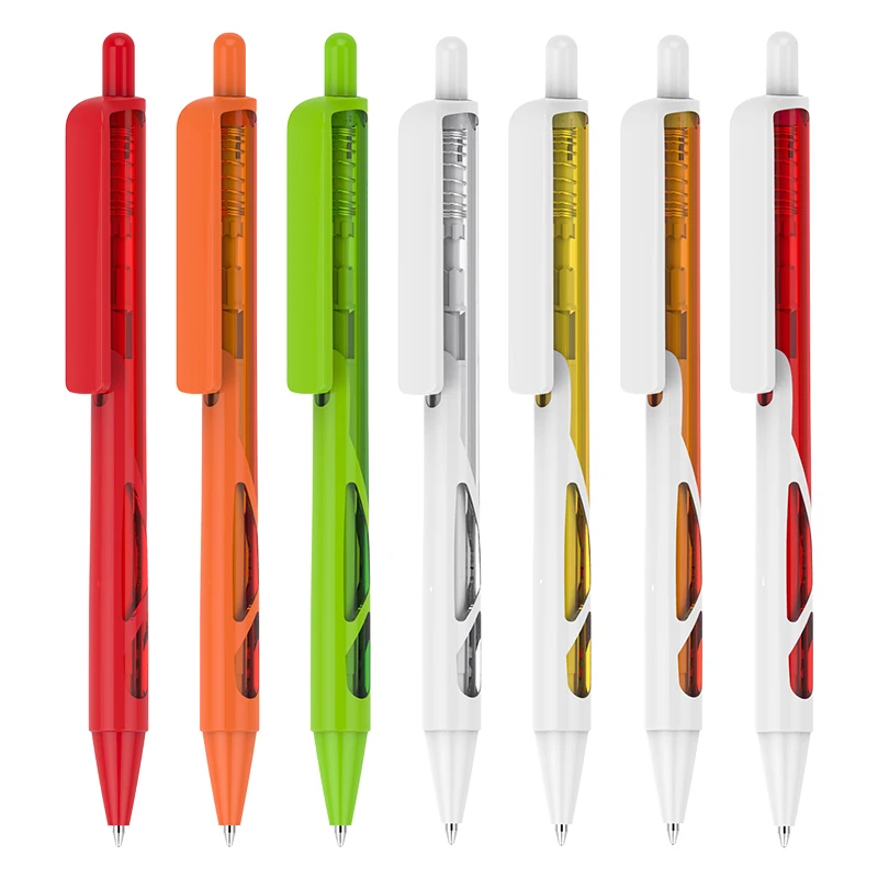 High Quality Promotional Pen Plastic Ballpoint Pen Custom Logo - Buy ...