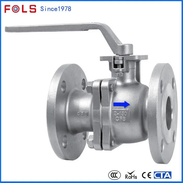 Flanged Stainless Steel Ball Valve - 5 Inch, Durable & Efficient