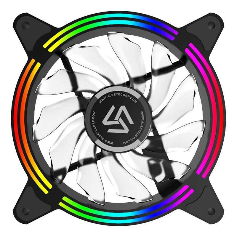 ALSEYE Addressable RGB 120mm Fan Cpu Cooler Fan Rgb Fan For Pc Chassis