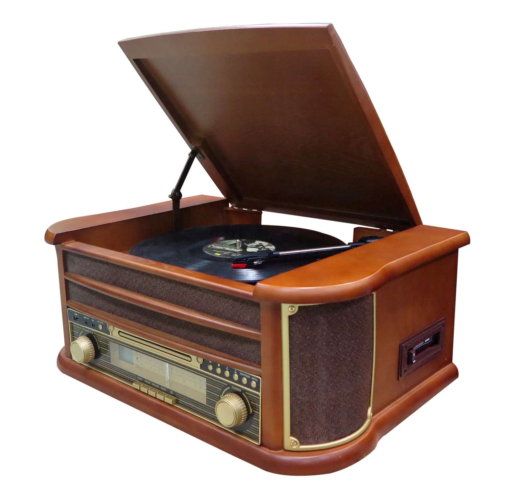 Retro Multi Vinyl Platine Disque & Turntable Record Players