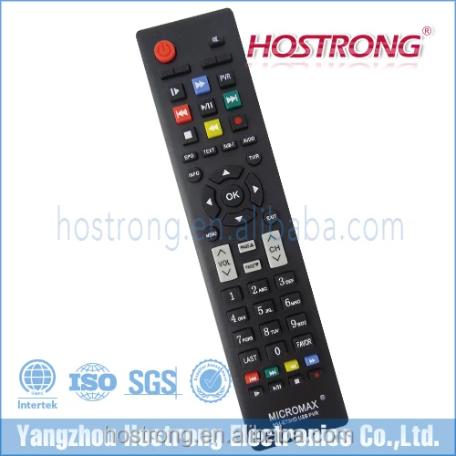High Frequency Remote Control For Tv For Eurpe Market Micromax Mm-e73hd ...