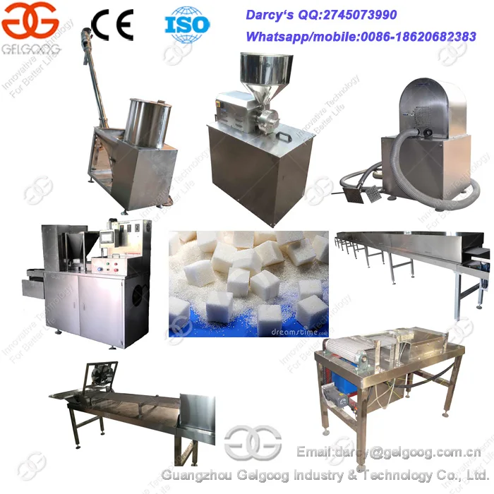 Commercial Sugar Cube Production Line Price Cube Sugar Making Machine ...