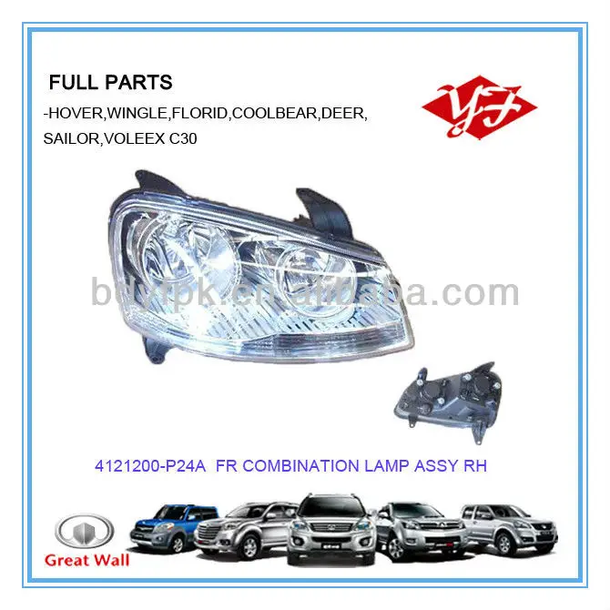 4121200-p24a Great Wall Wingle 5 Head Lamp - Buy Head Lamp,4121200-p24a ...