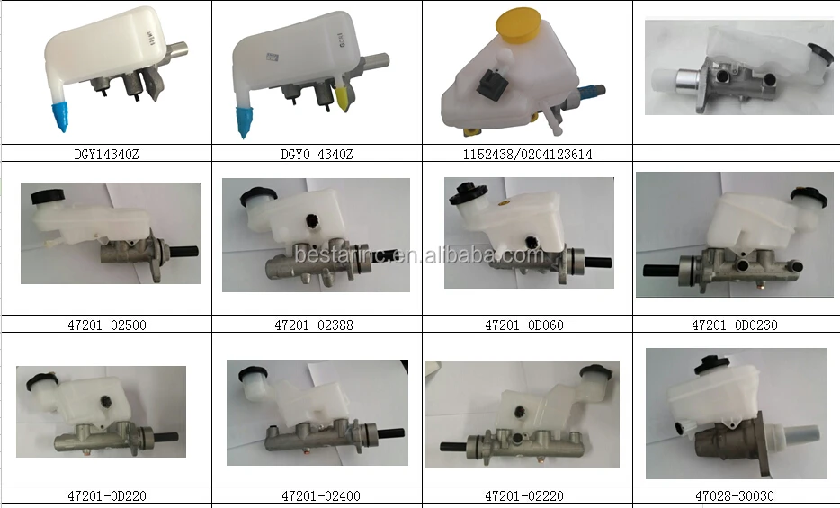 Master Cylinder 31420-26030 31420-26032 31420-26090 31420-26092 - Buy ...