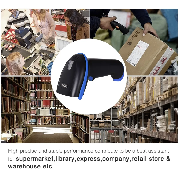 Wireless Barcode Scanner Portable Laser Barcode Reader - Buy 3d Scanner ...