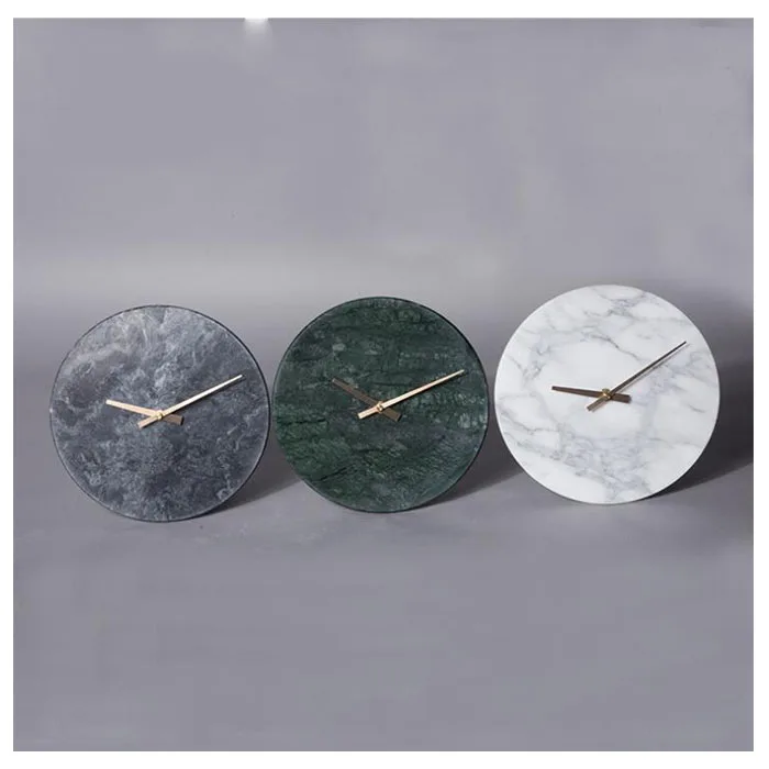 Wholesale Home White Marble Stone Wall Clock - Buy Wall Clock Antique ...