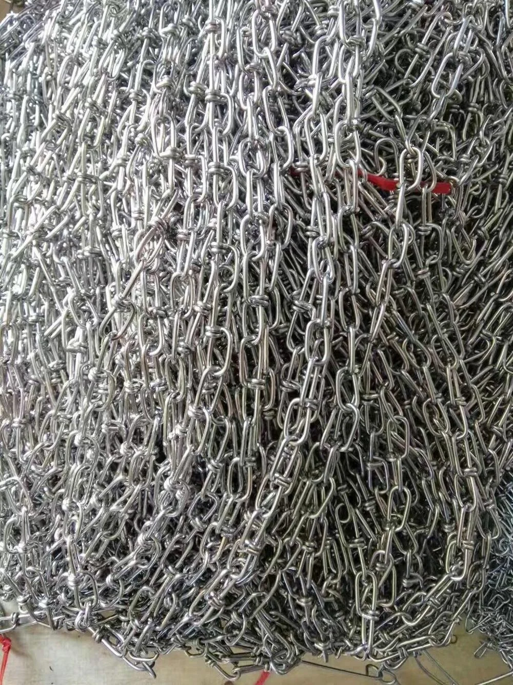 Din5685 Unwelded Chain Galvanized Double Loop Chain And Accessory - Buy ...