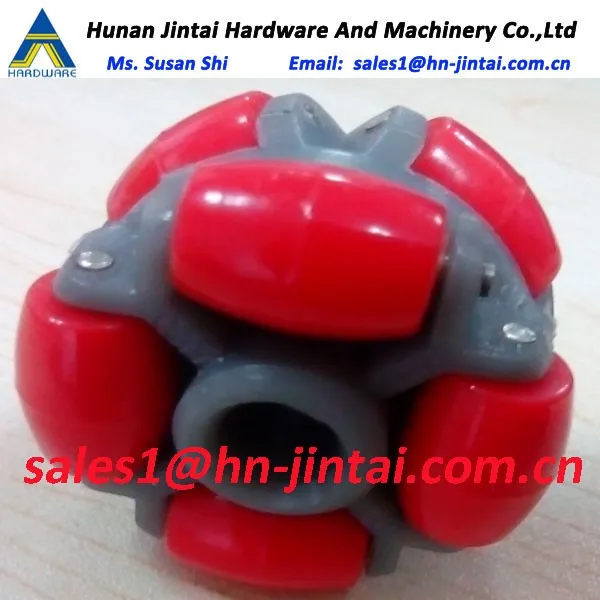 Omni Wheel With Capacity 100kg Caster Wheel Material Handling Equipment ...