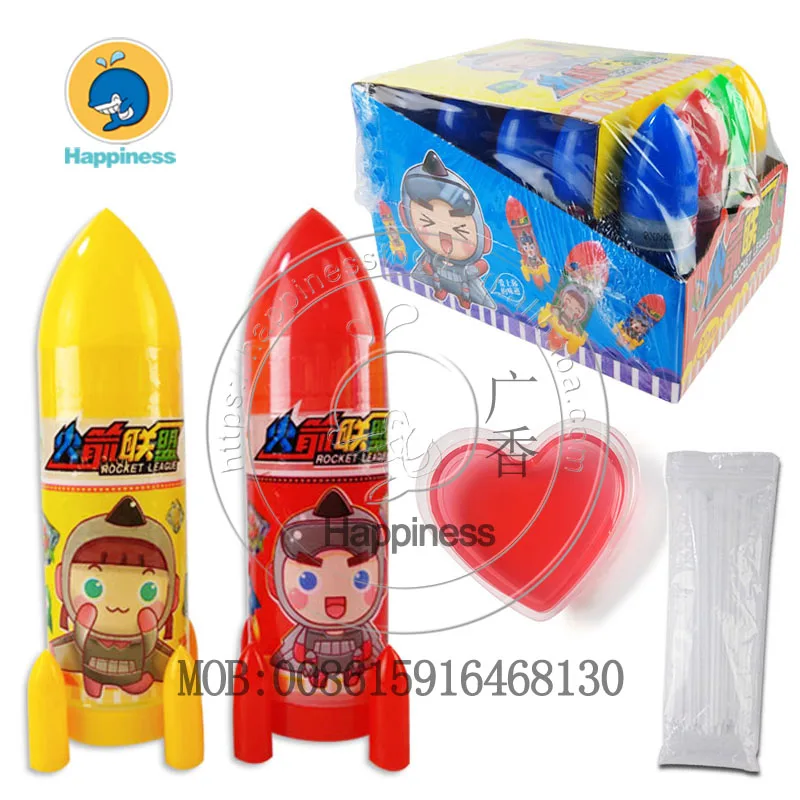 Colorful Rocket Shape Liquid Candy - Buy Rocket Candy Liquid Candy Sour ...
