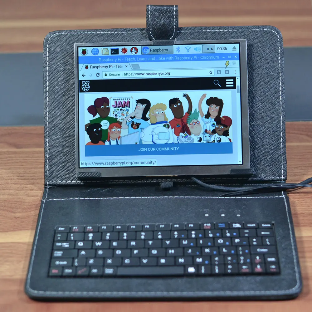 7 Inch Raspberry Pi Lcd Display Rpi Monitor Kit Hd 800*480 16:9 Hmdi ...