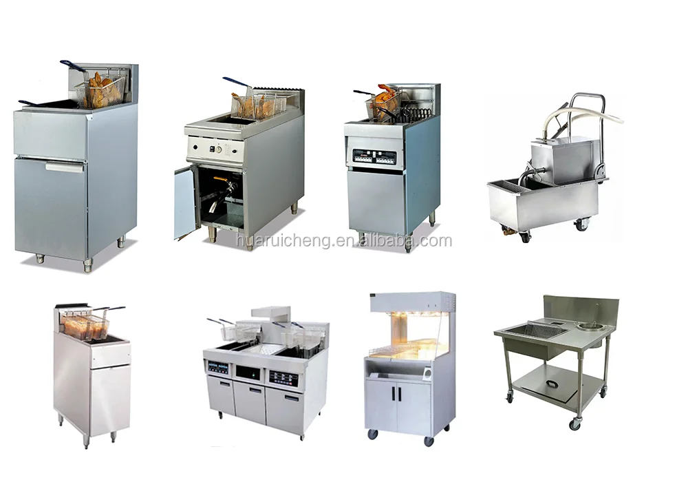 Commercial Heavy Duty 304 Stainless Steel Fast Food Kitchen Equipment ...