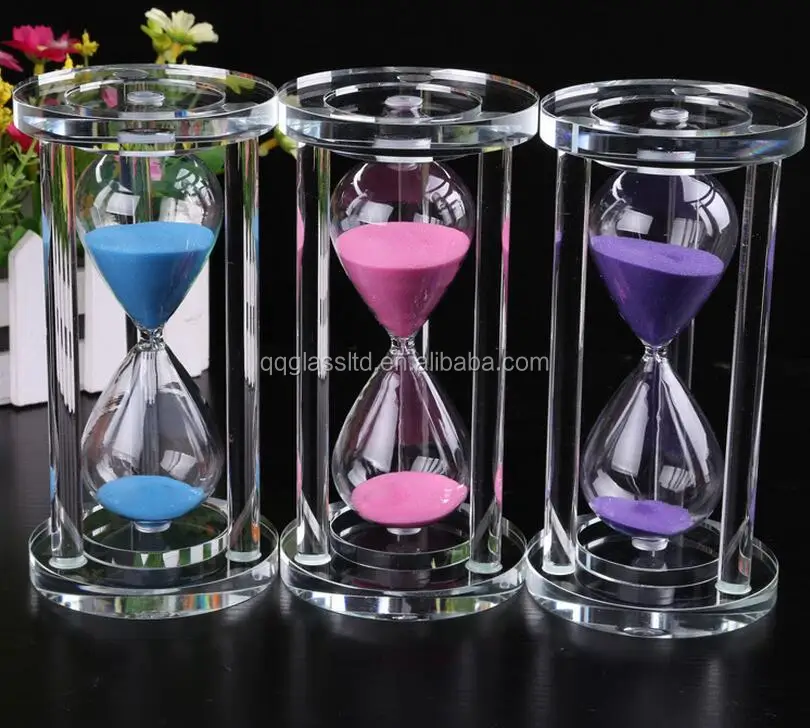 Colorful Crystal Craft Crystal Hourglass For Wedding Favor Gift - Buy ...