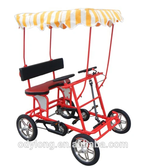 Used Four Wheel Quadricycle Two Person Surrey Sightseeing Bike - Buy ...