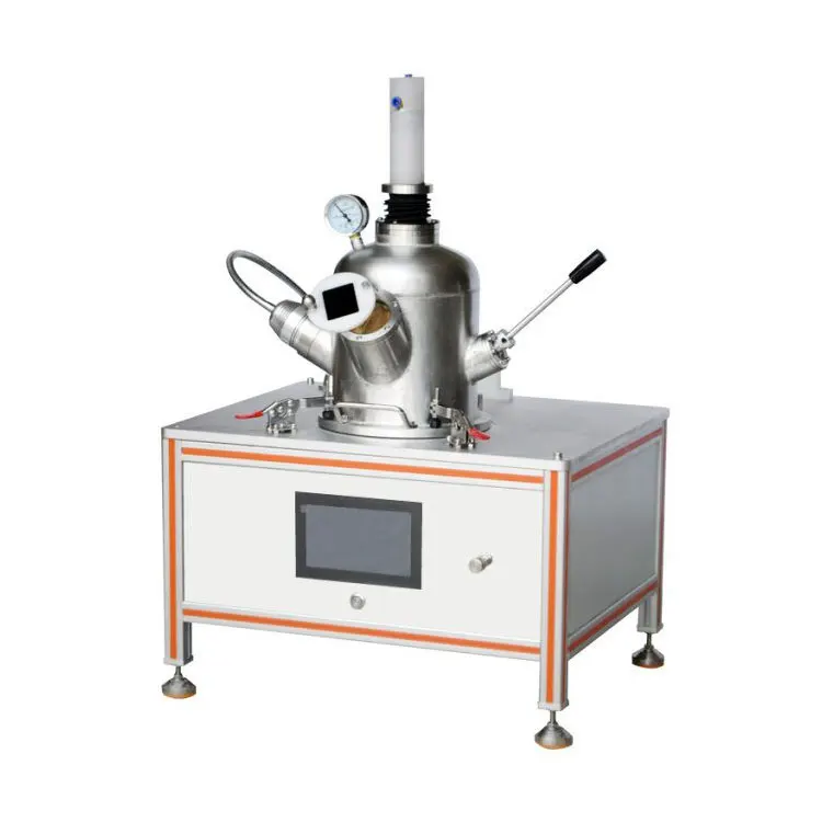 Small Vacuum Arc Melting Furnace With Tungsten Electrodes And Water ...
