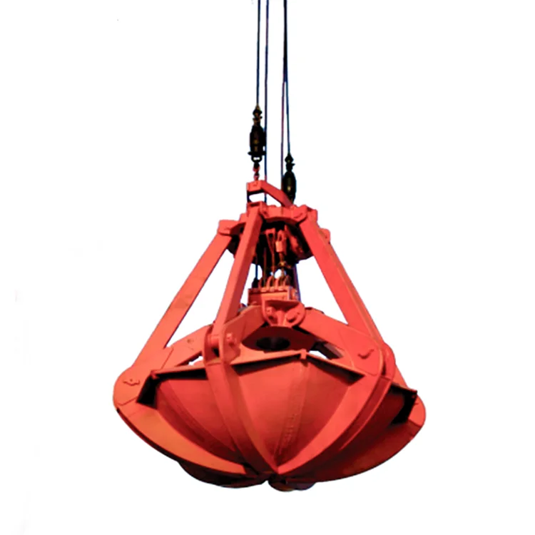 Single Rope Multi Clamshell Grapple Grab Bucket For Sale - Buy ...