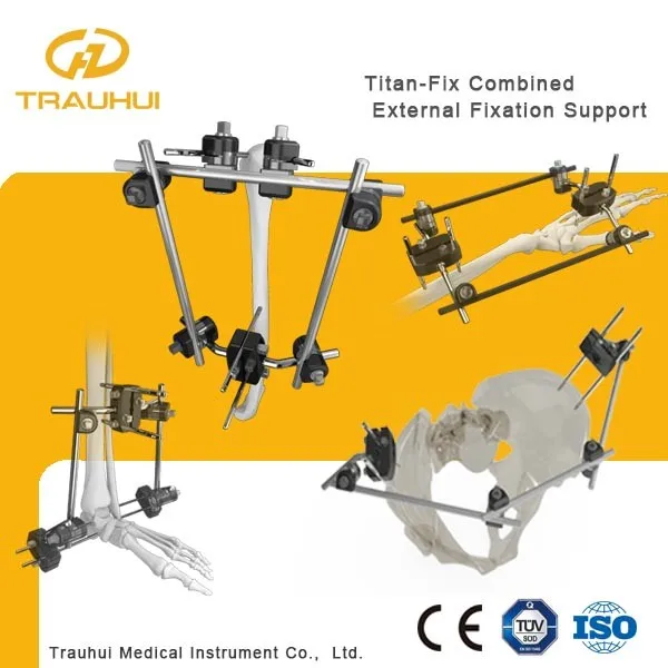 Fixateur Externe Combiné Implant Orthopédique Hoffman Fixateur Externe ...